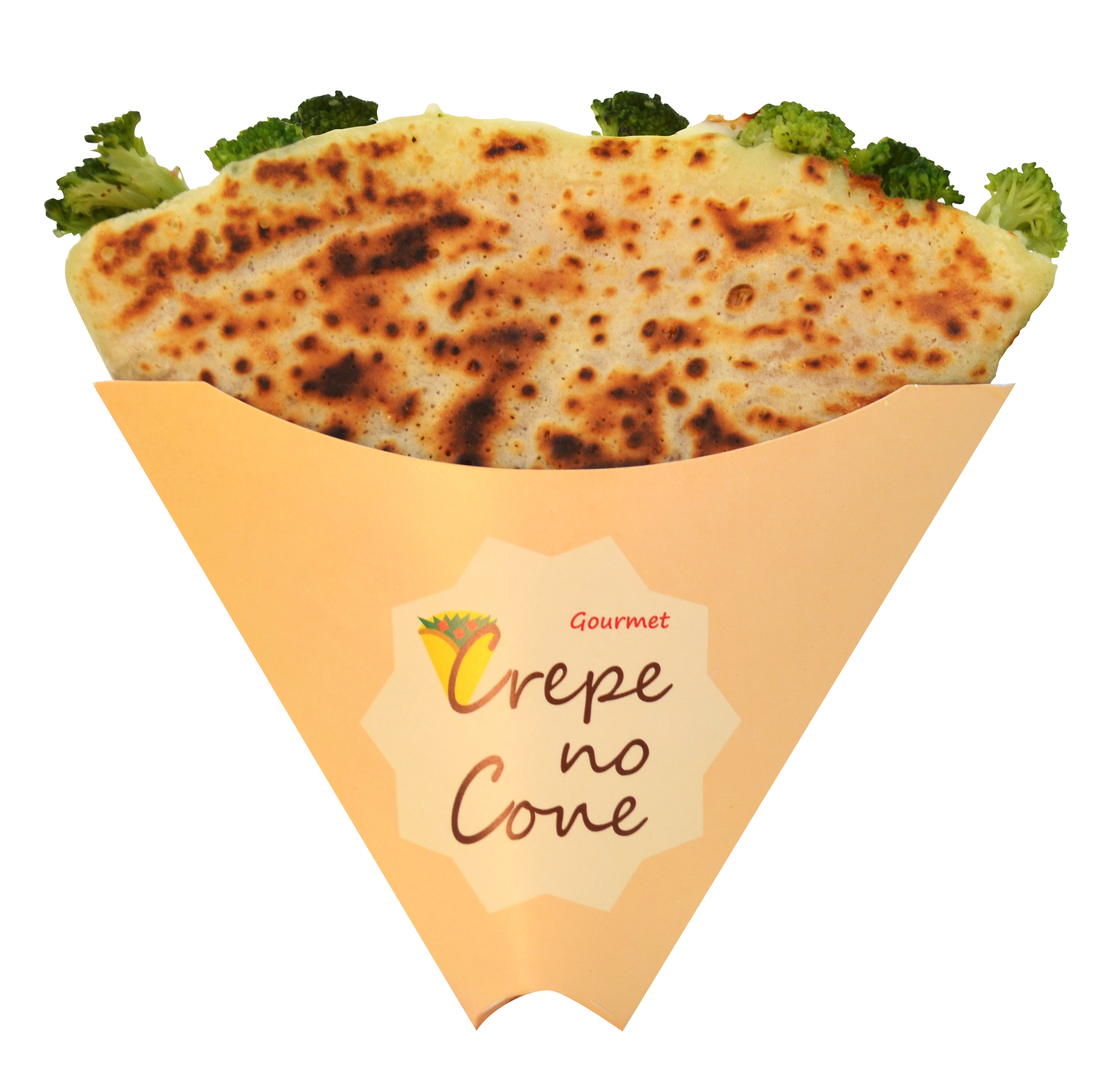 Gourmet Crepe no Cone